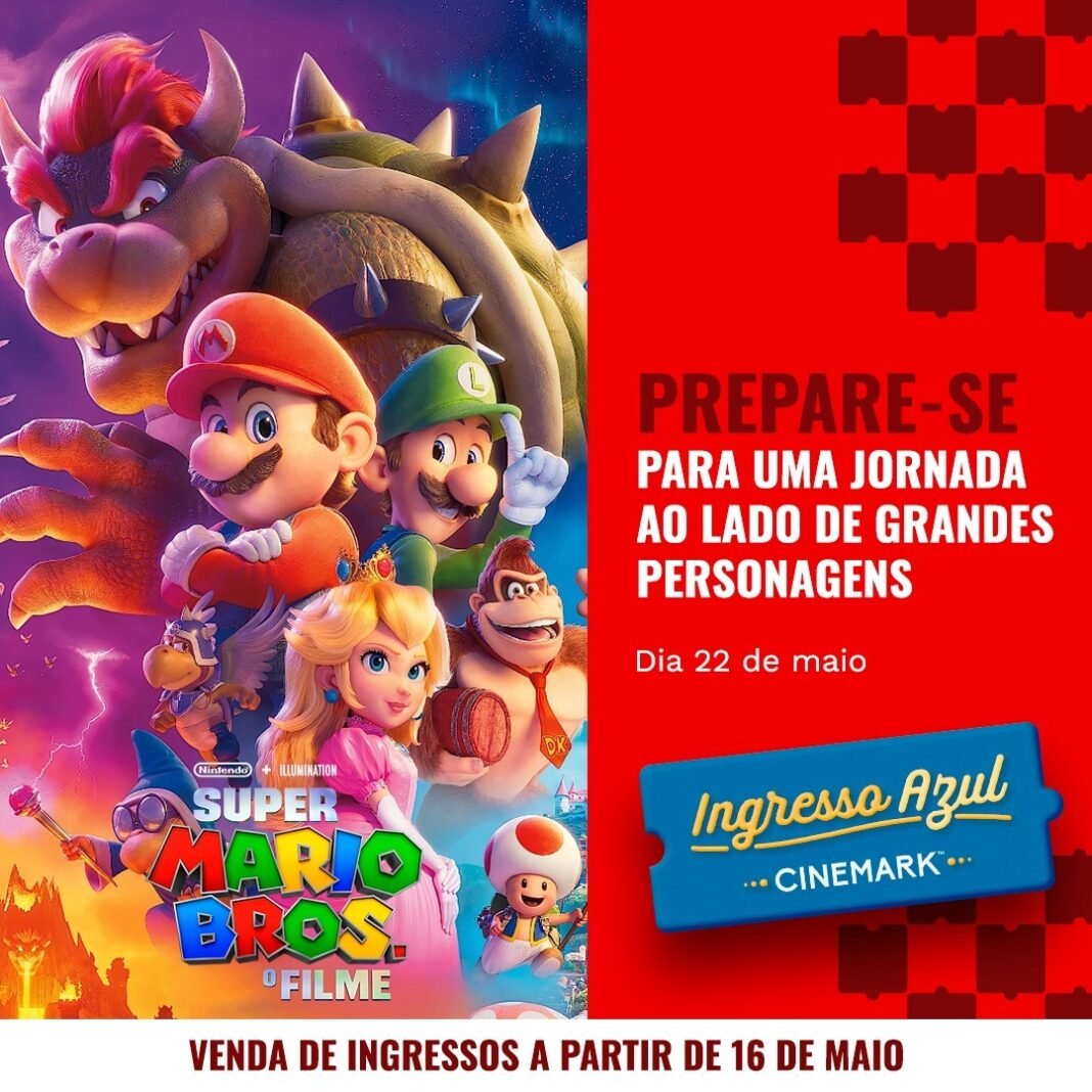Super Mario Bros terá exibição adaptada do projeto Ingresso Azul no ...