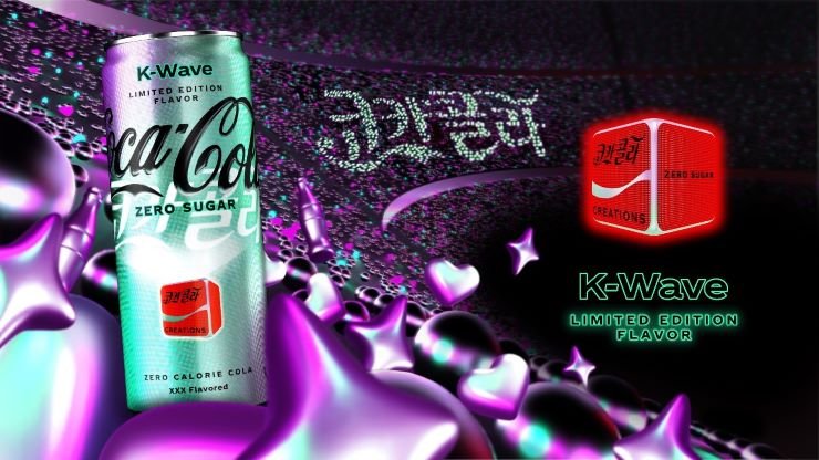 Coca-Cola celebra o lançamento da Coca‑Cola® K-Wave no Snapchat