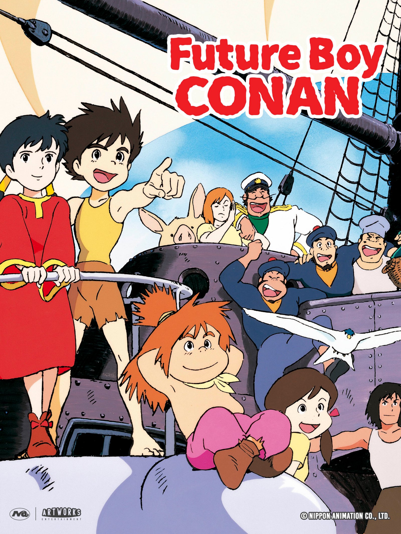 Future Boy Conan estreia no NAISU em fevereiro de 2025