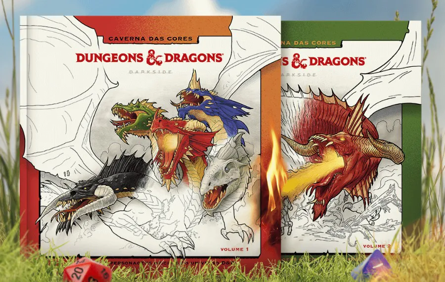 DarkSide lança Dungeons & Dragons: Caverna das Cores para celebrar 50 ...