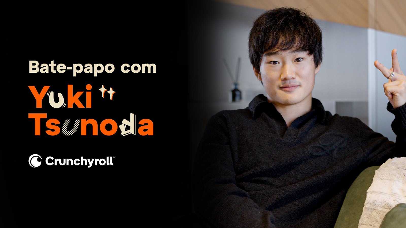 Bate-papo com Yuki Tsunoda, o único asiático da Fórmula 1