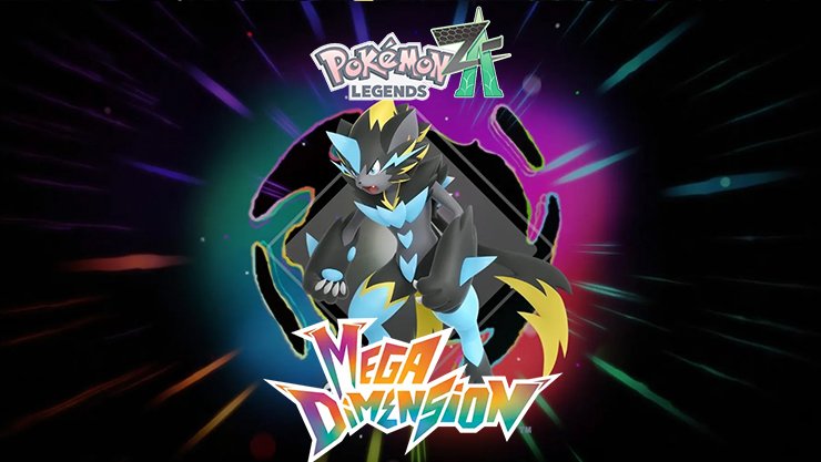 Pokémon Legends: Z-A nova DLC apresenta Mega Zeraora